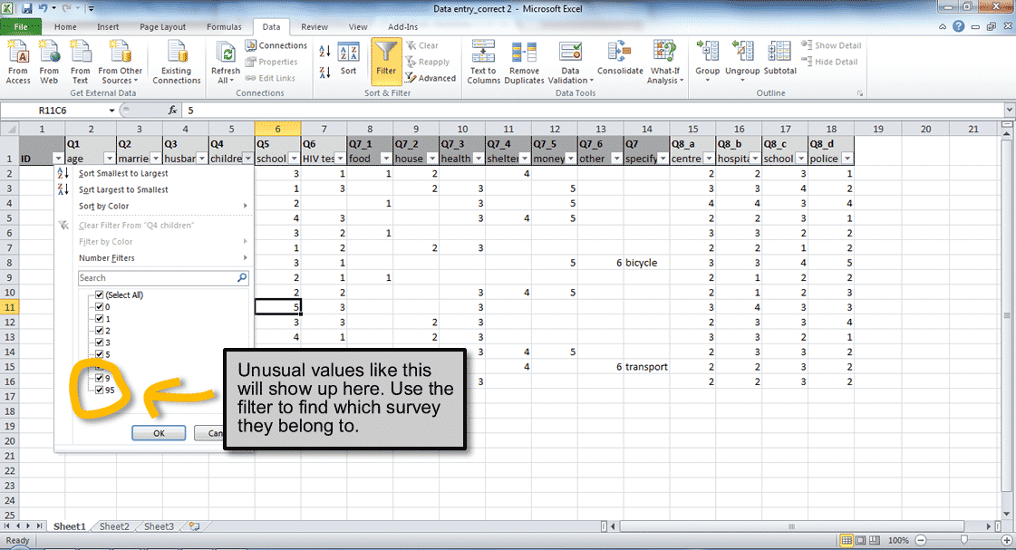 How to design survey forms for quick data entry | tools4dev